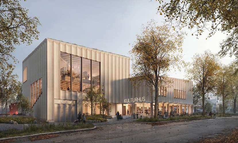 Tävling om Ulricehamns kulturhus - Sveriges Arkitekter